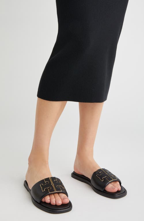 TORY BURCH Tory Burch Double-T Sport Slide Sandals